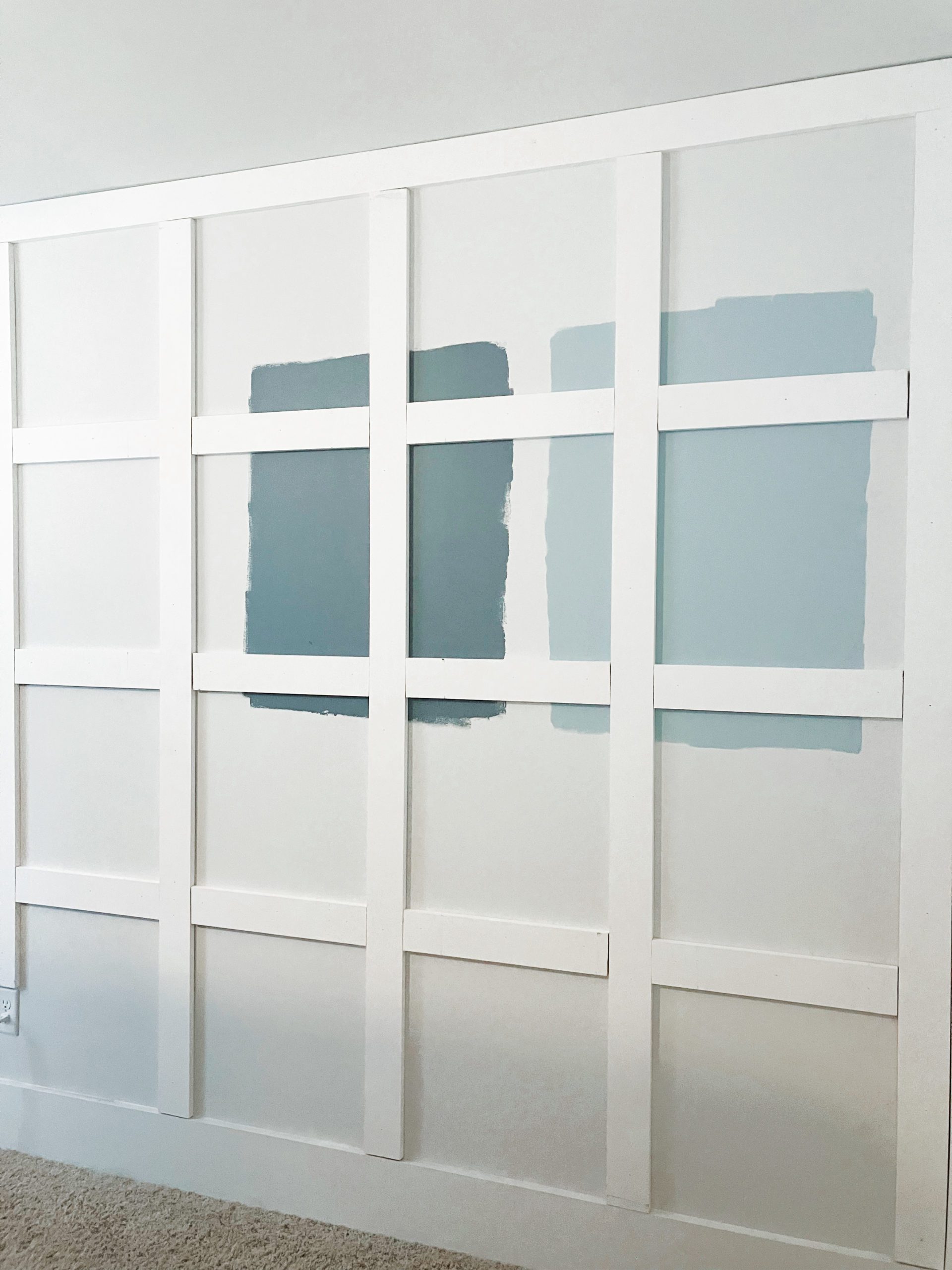 Kane Bay Villa | Master Bedroom Accent Wall - amandakanephotography.com